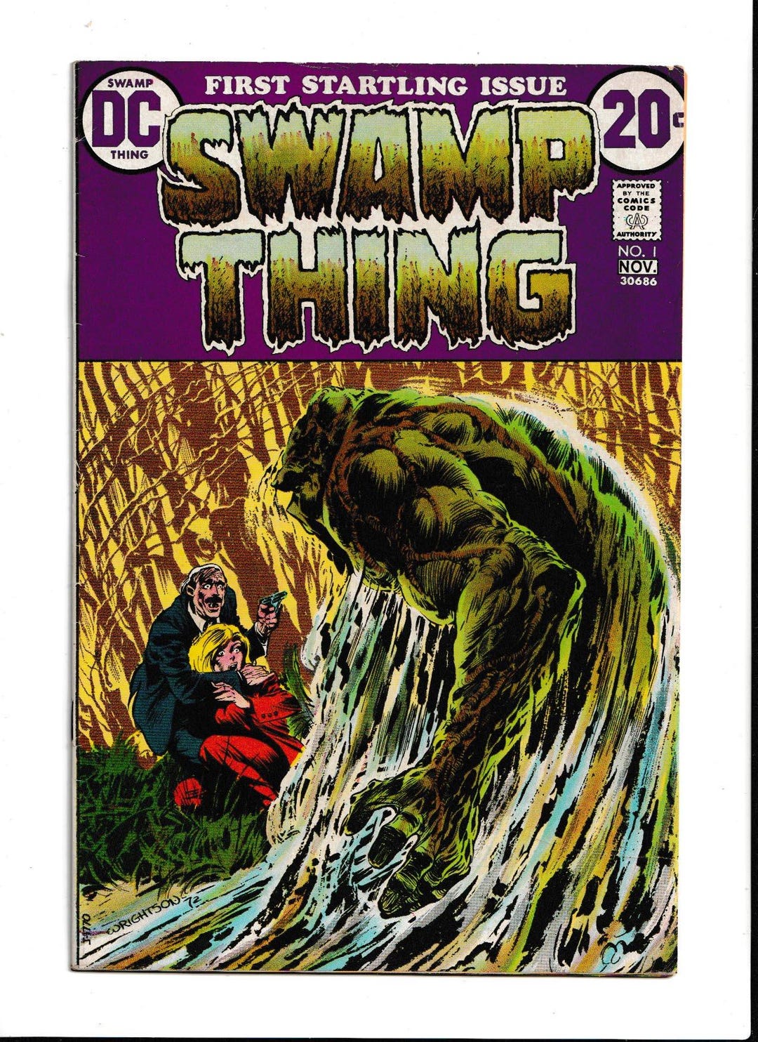SWAMP THING #1 (1972) 1st Appearance & Origin of the Swamp Thing (alec ...