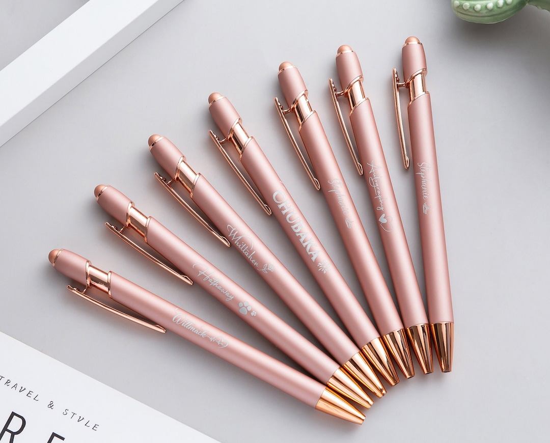 Personalized Wedding Pens,engraved Custom Pen,,custom Party Favors,gift ...