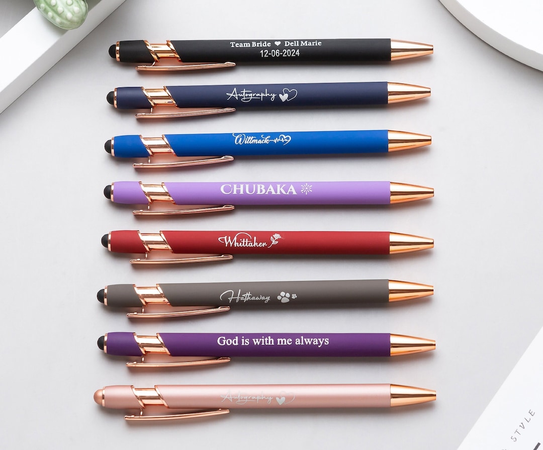 Personalized Wedding Pens,pen Wedding Favors,,custom Party Favors,gift ...