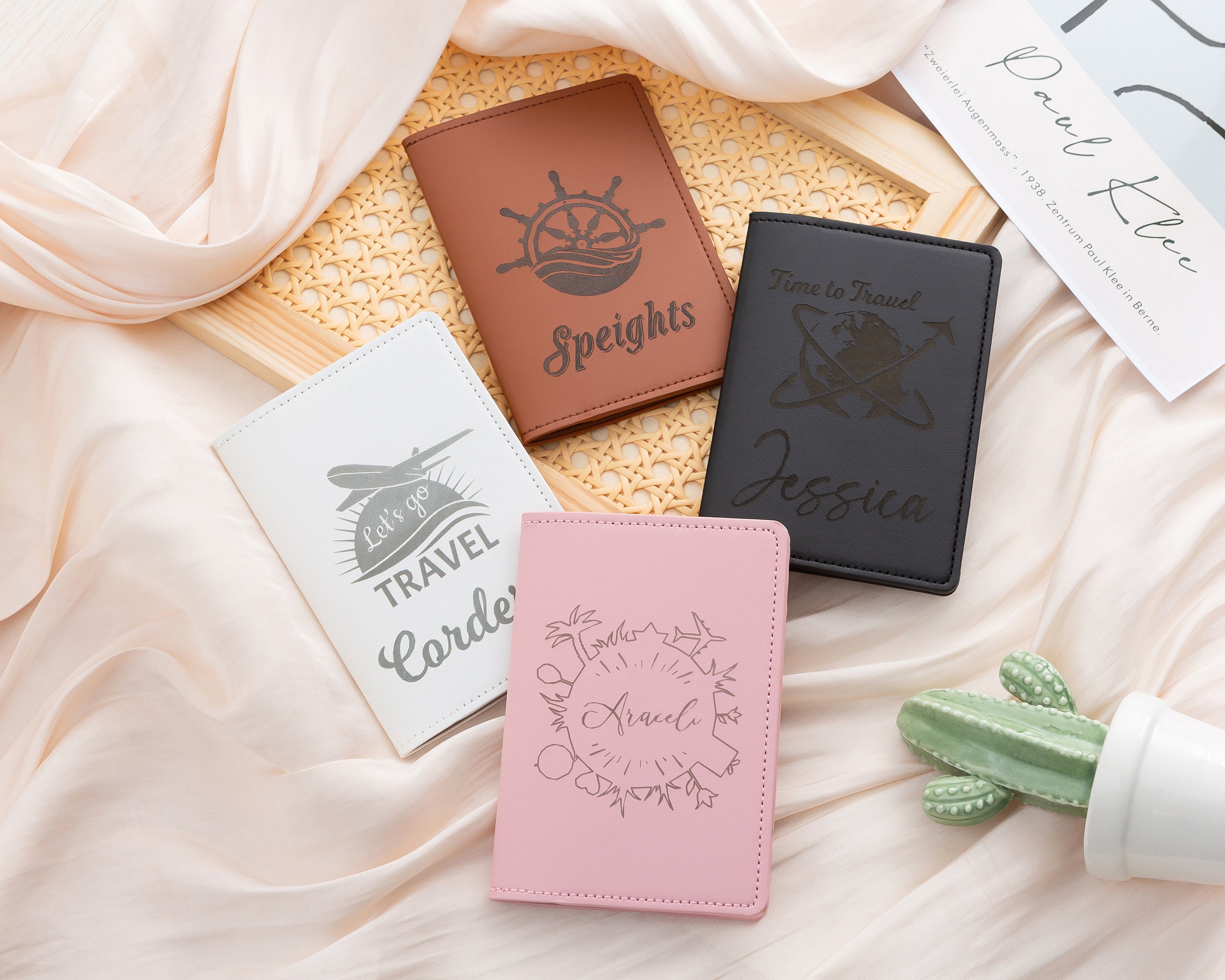 Custom Passport Luggage Set,custom Luggage Tags,maid of Honor Gift ...