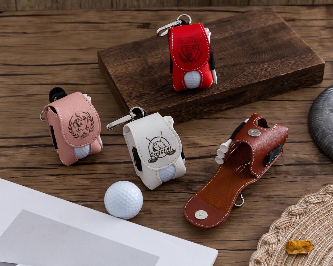 Personalized Golf Ball Bag,custom Golf Pouch,mini Golf Ball Bag ...