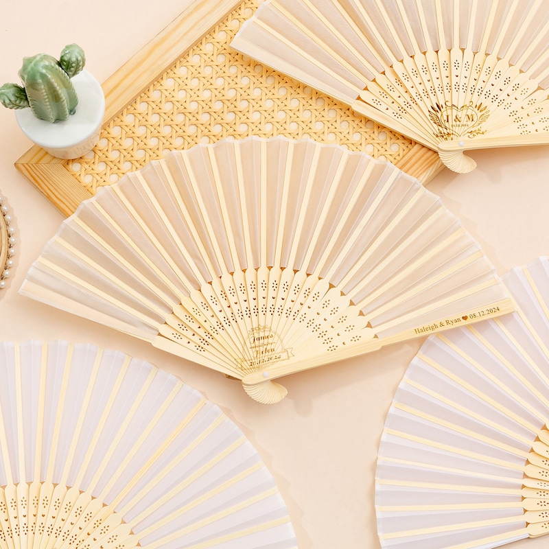 Wedding Plain Fan - Etsy