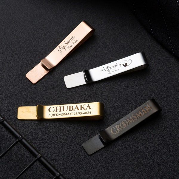 Custom Tie Clip - Etsy