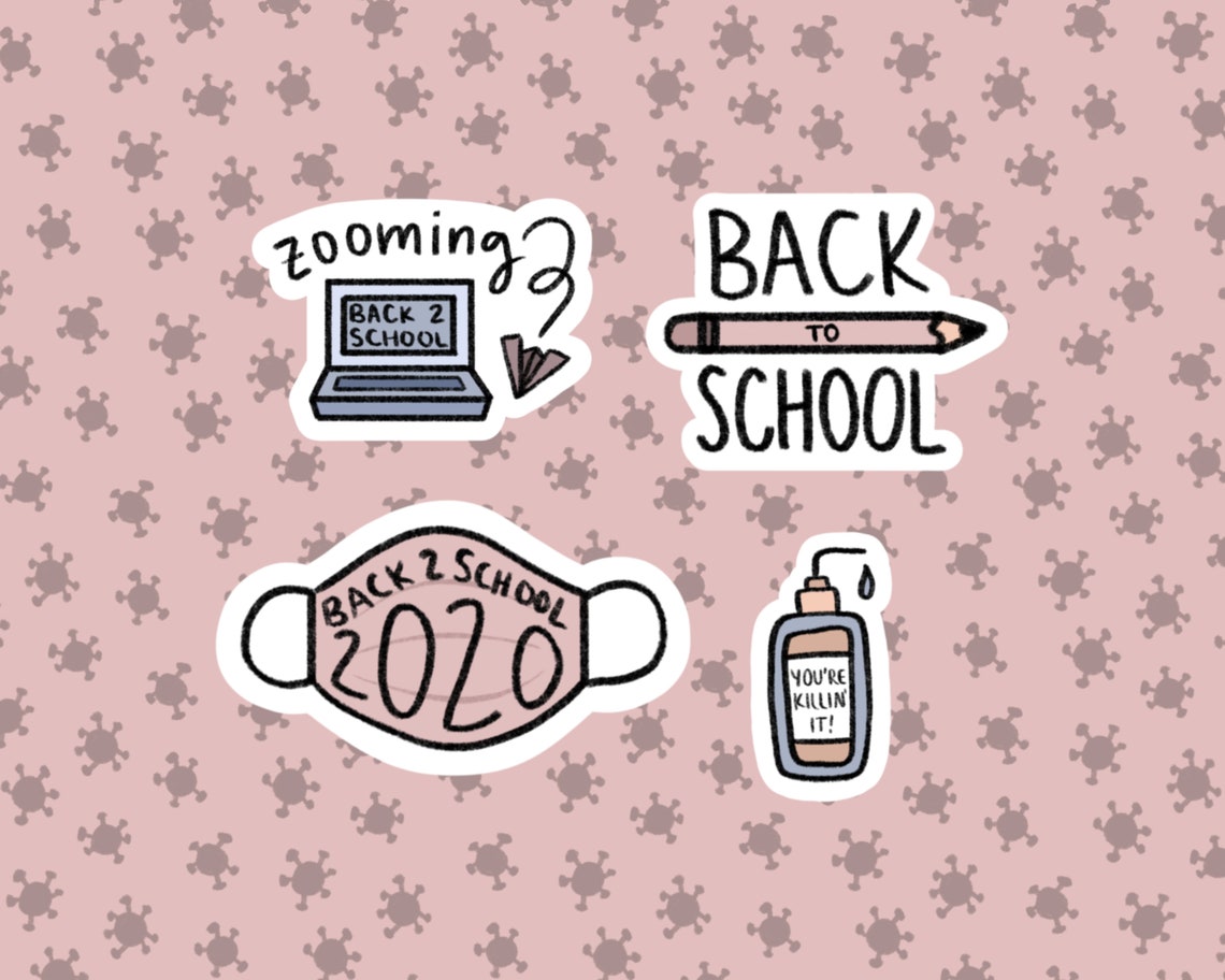 Online School 2020 Printable Stickers Digital Download | Etsy