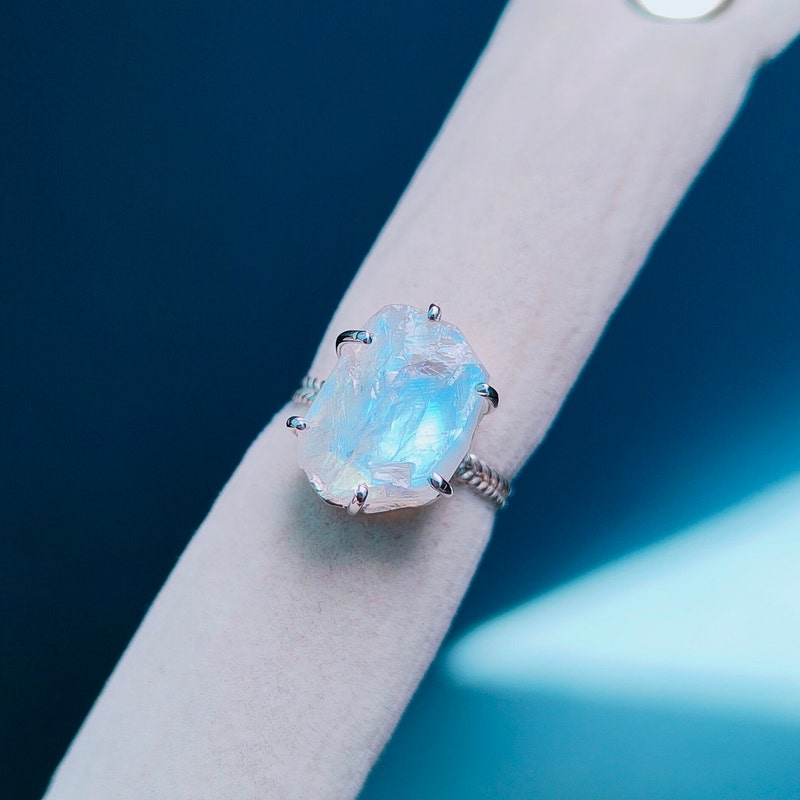 Raw Crystal Ring - Etsy