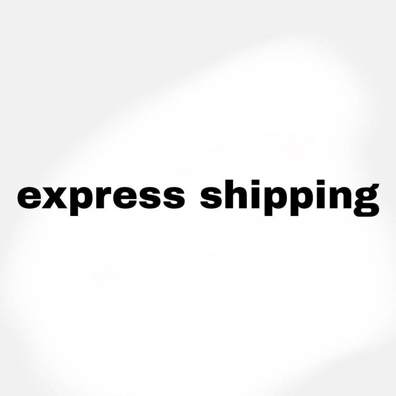 Express Shipping - Etsy