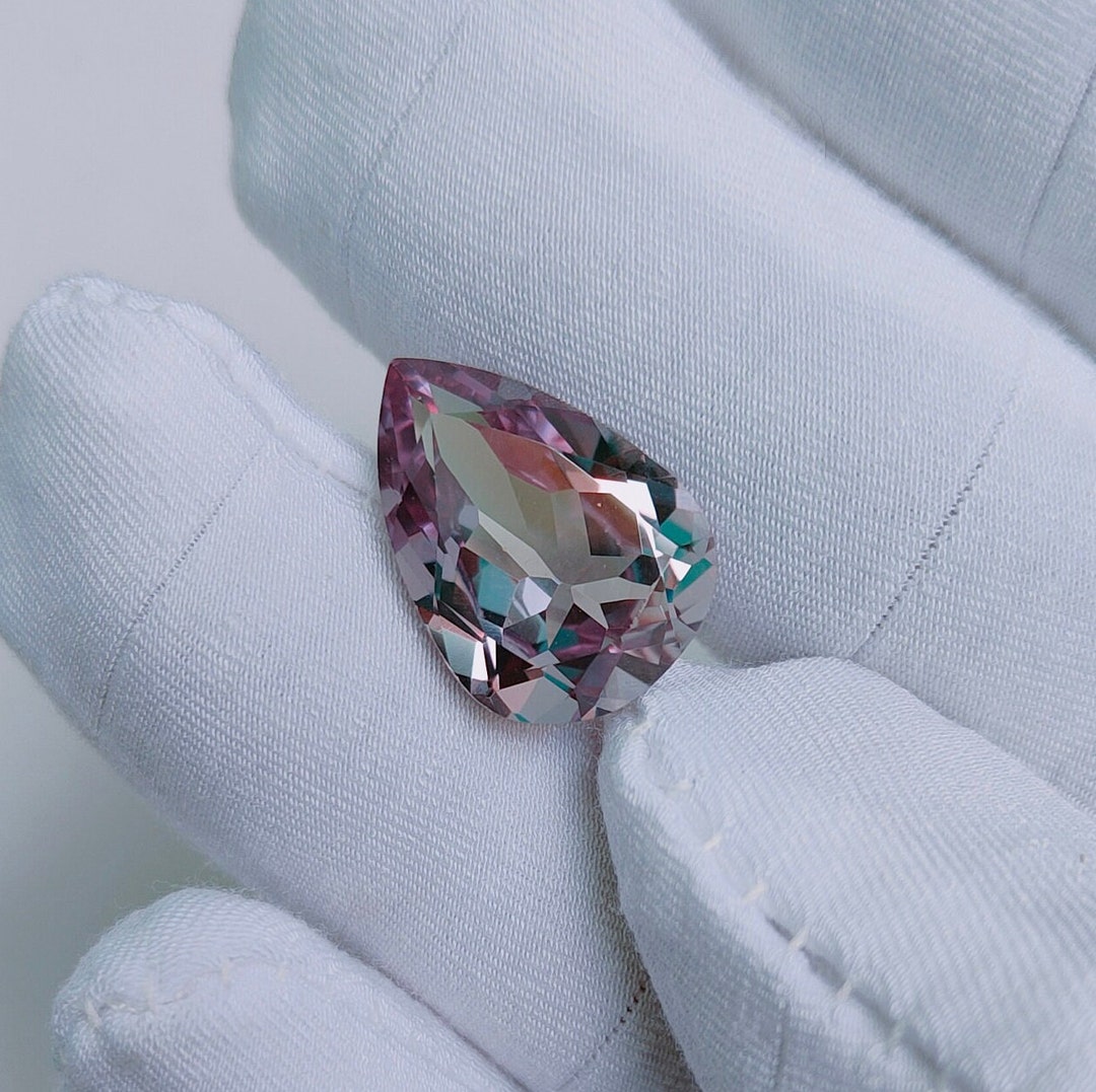 Alexandrite Stones, Pear Cut Alexandrite Stone, 12 Carat Alexandrite ...