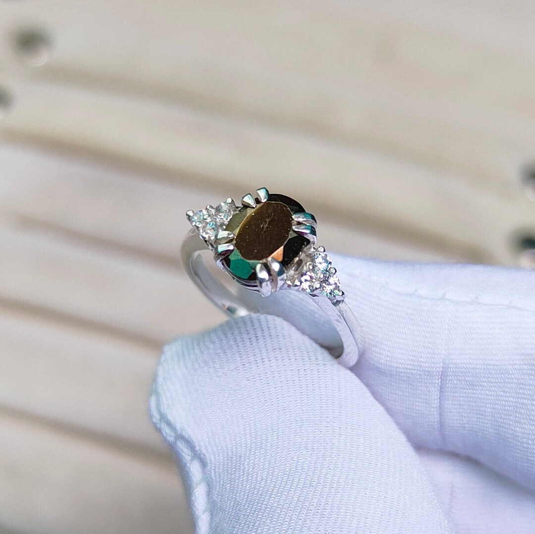 Natural Pyrite Ring, 925 Sterling Silver Pyrite Ring, Golden Pyrite ...