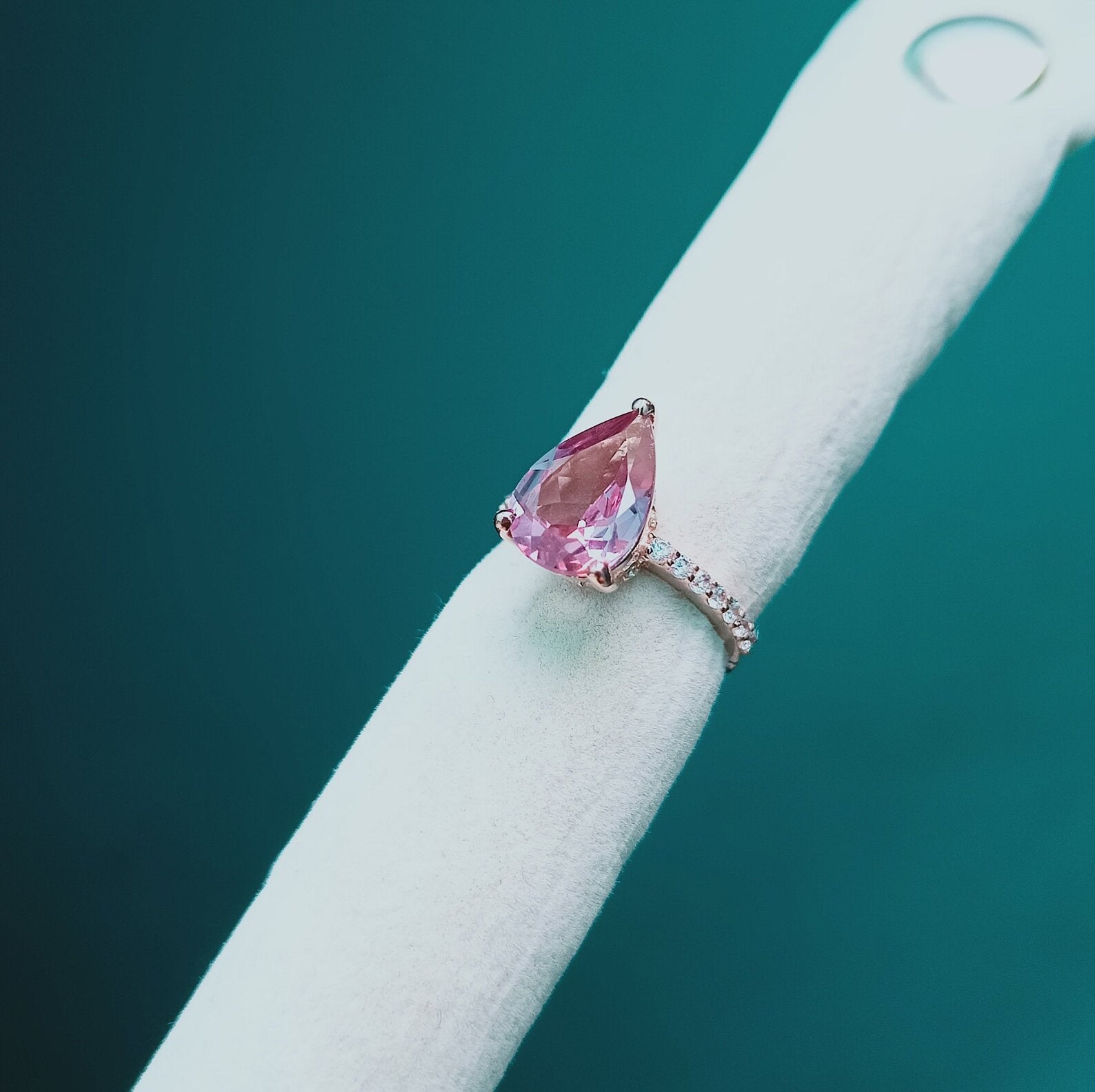 Alexandrite Ring, Lab Created Alexandrite Ring, 925 Sterling Silver ...
