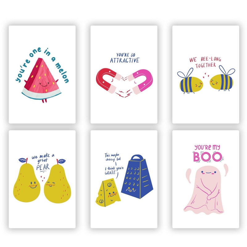 Punny Valentines - Etsy