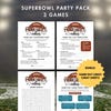 Superbowl Party Game Day Scavenger Hunt: Printable Football Activity ...