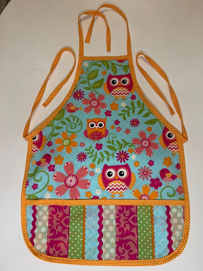 Child Owl Apron - Etsy