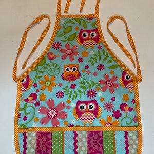 Child Owl Apron - Etsy