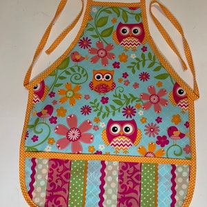 Child Owl Apron - Etsy