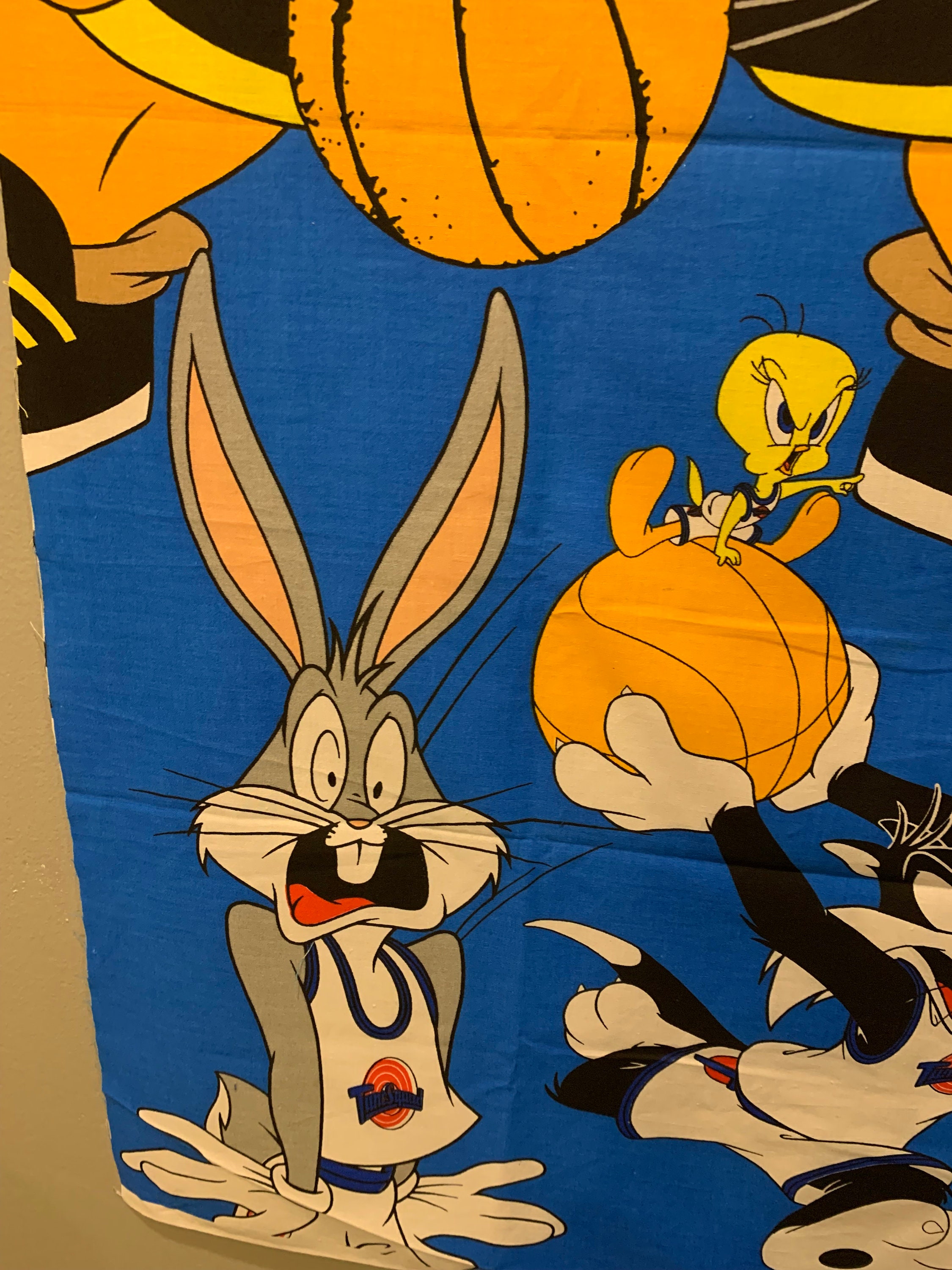 Vintage 1996 Warner Bros Fabric Panel - Etsy