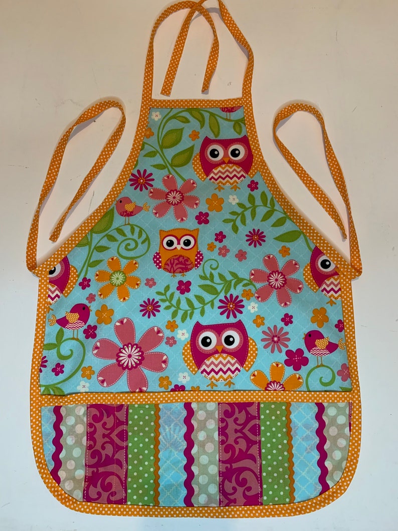 Child Owl Apron - Etsy