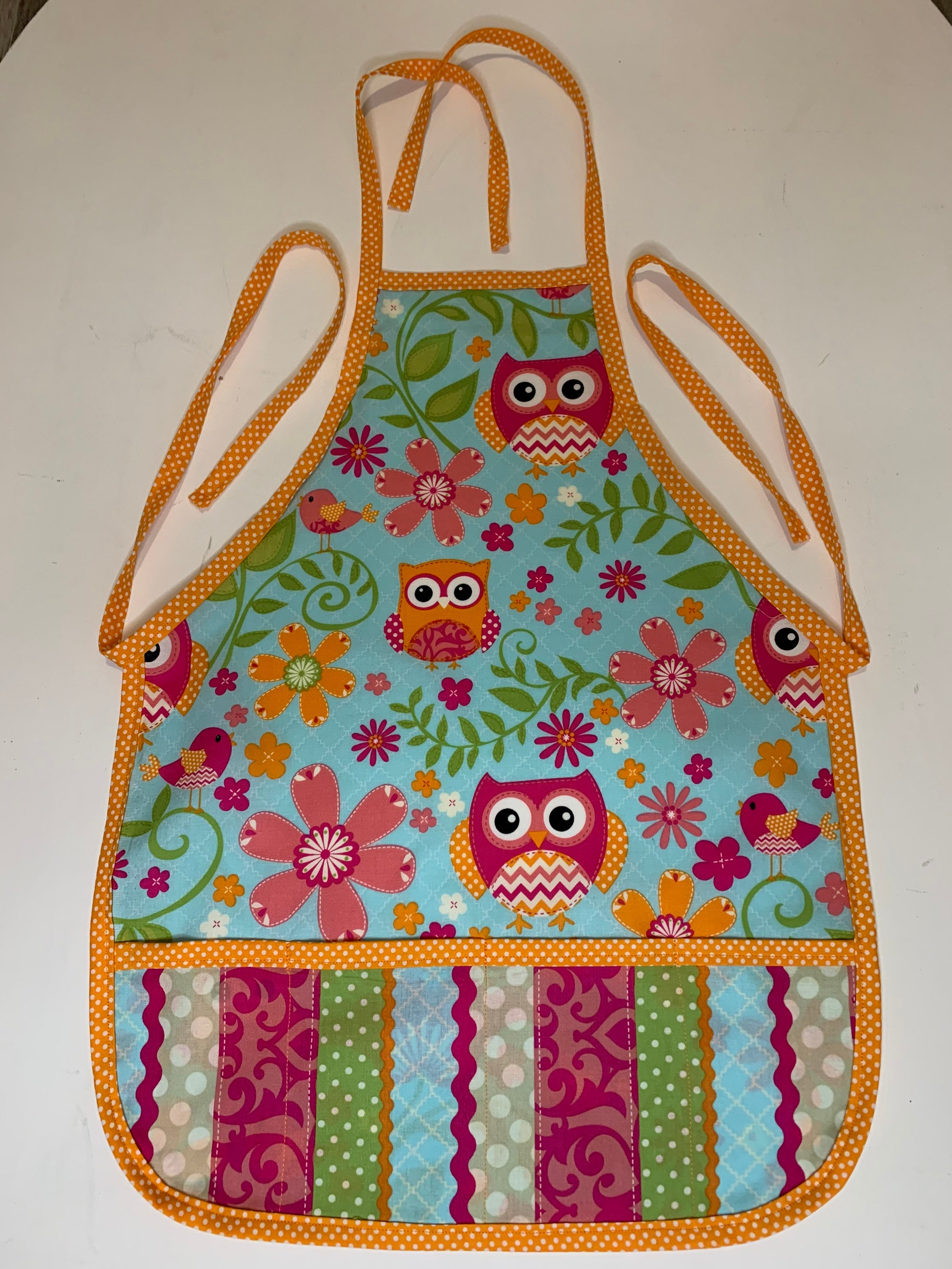 Child Owl Apron - Etsy