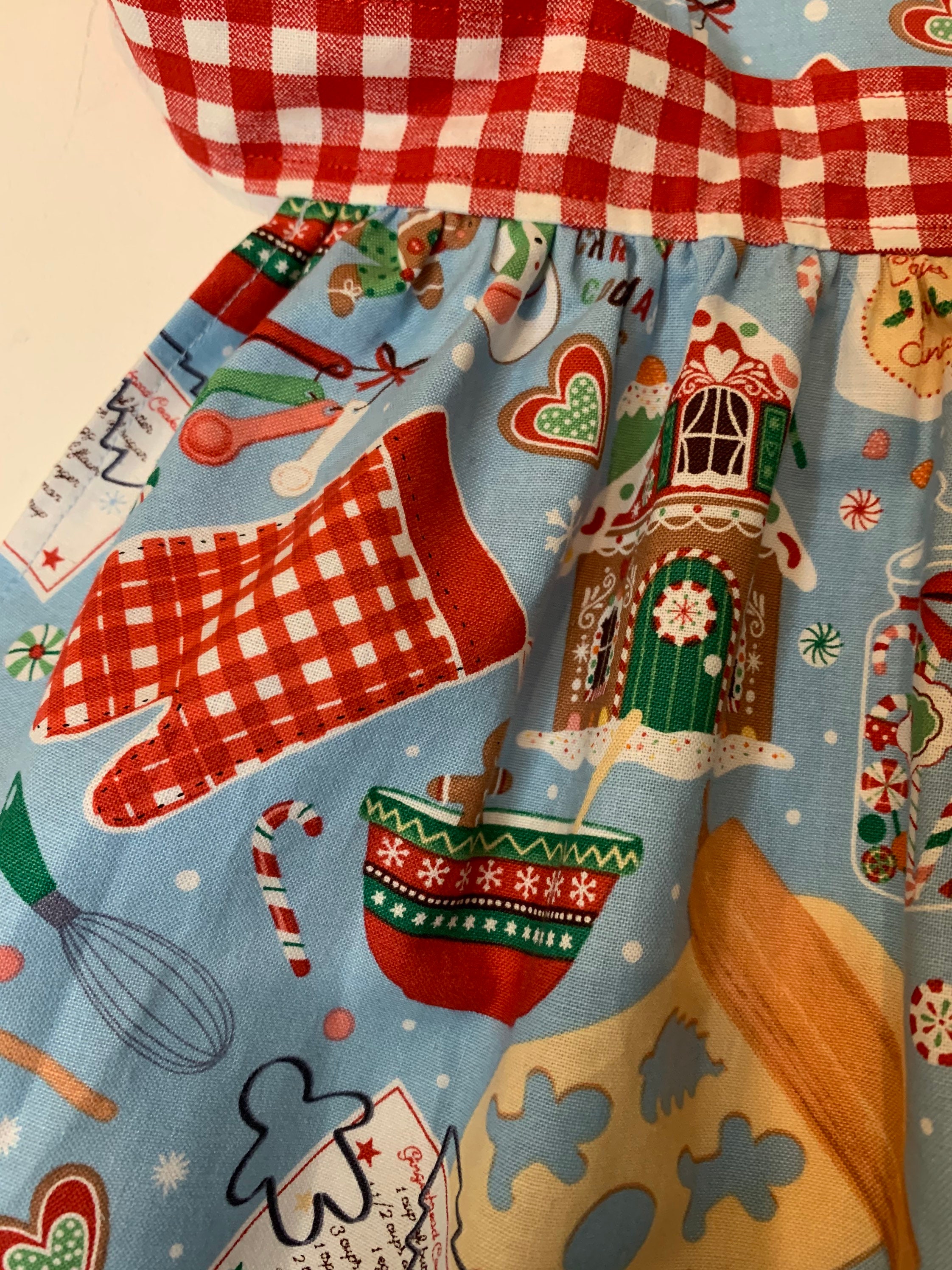 Christmas Gingerbread Girls Apron - Etsy