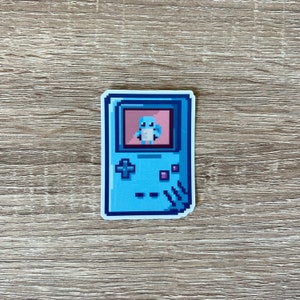 8-bit RGBY Starters Vinyl Stickers - Anime Stickers - Poke Pixel ...
