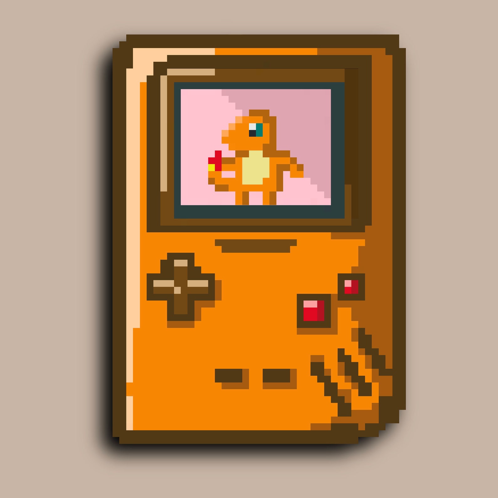 8-bit RGBY Starters Vinyl Stickers Anime Stickers Poke - Etsy