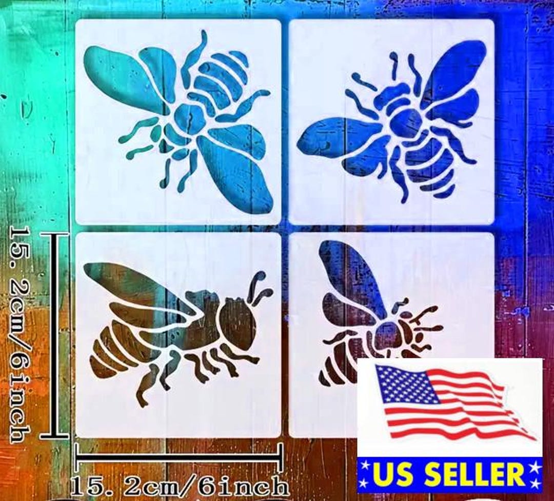 Hornet Paper Wasp Bee Stencil for Tile Crafts 6" X 6" - Etsy
