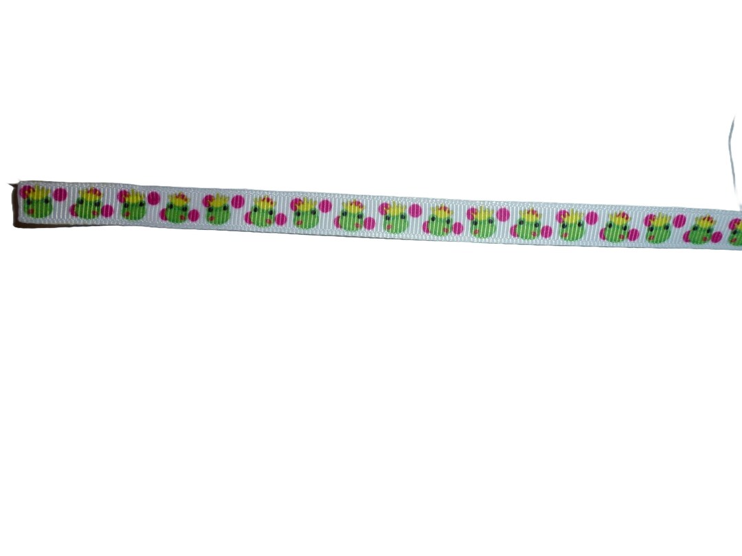 Frog Prince Green Toad Crown 3/8" Grosgrain Ribbon 5 Yards (W33) - Etsy