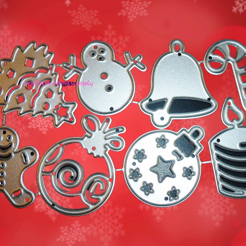 Metal Craft Dies Christmas - Etsy