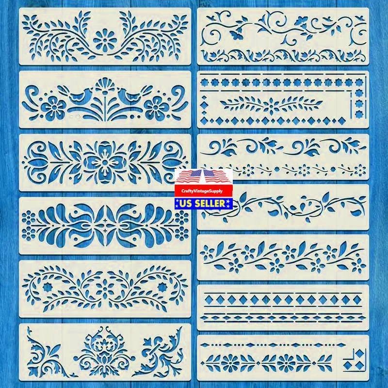 Ceramic Painting Stencils - Etsy