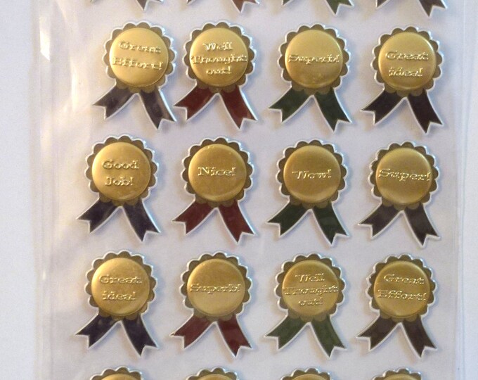 Star Student School Days Gold Ribbon Encouragement Assorted 20 Piece ...