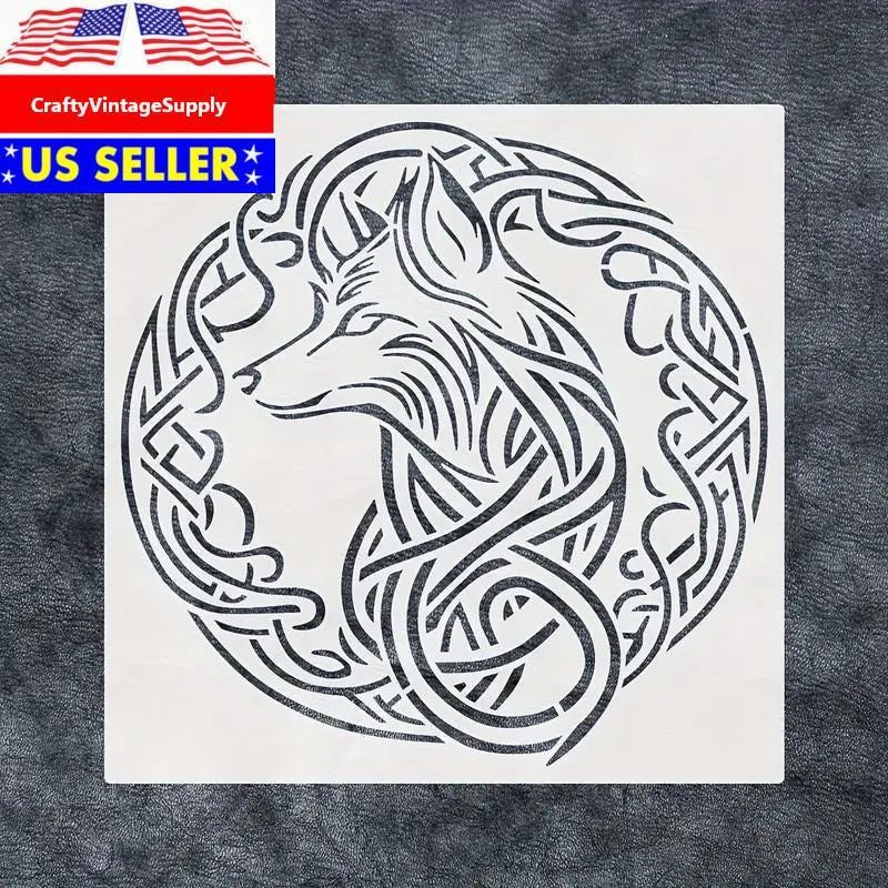 Pyrography Stencil - Etsy