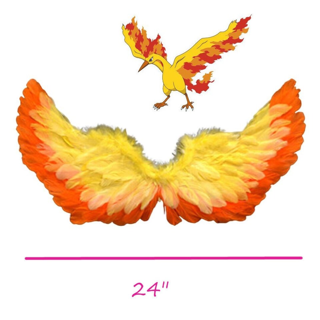 Halloween Angel Wings for Dogs Bird Moltres Costume Feather Free ...