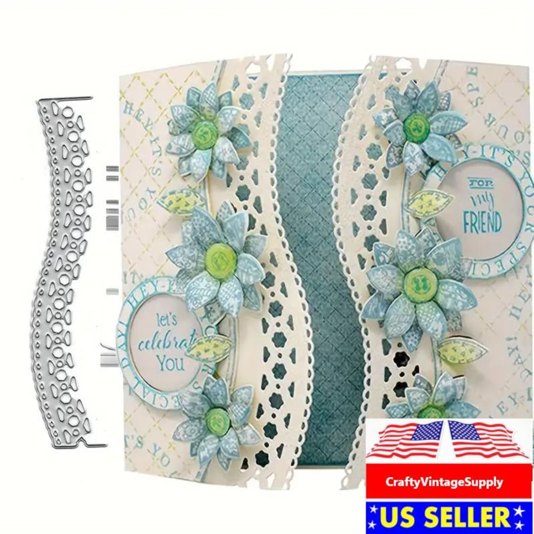 Lace Cut Out Wave Border Edge Metal Cutting Dies Cut Machine Cutter Die ...