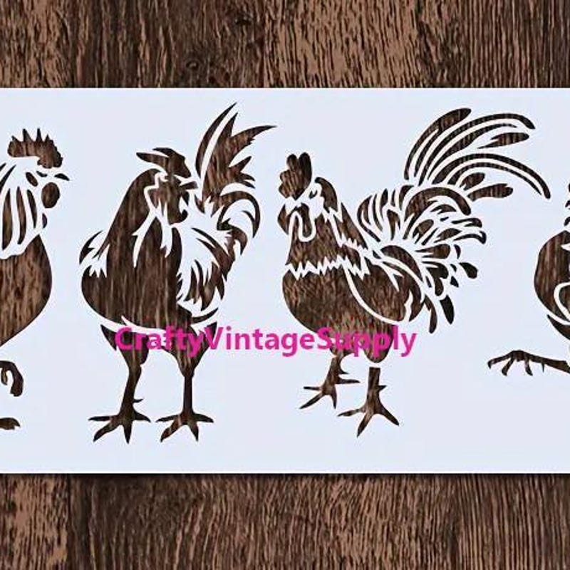 Chicken Stencil - Etsy
