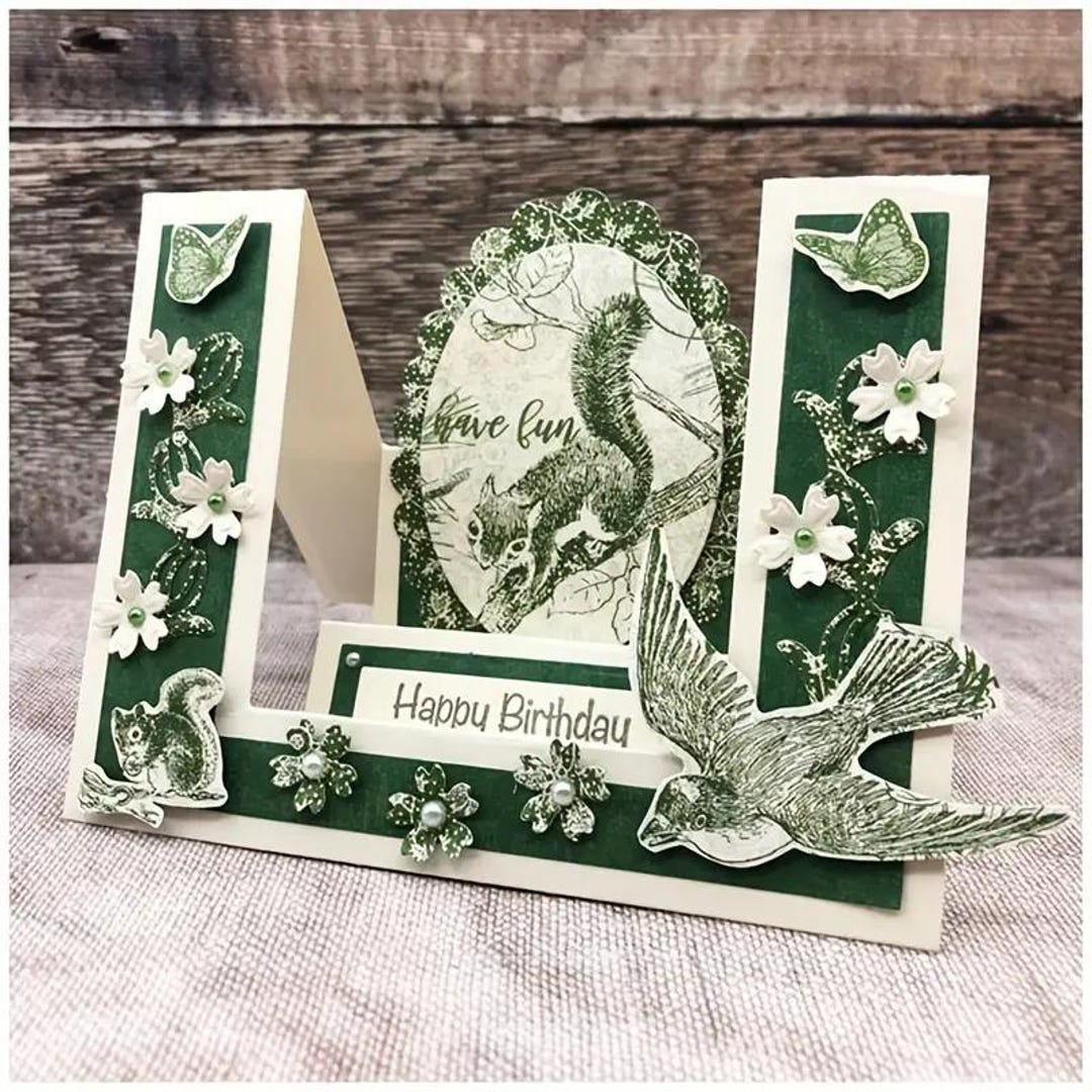 Large Multi Layer Pop up Card Metal Cutting Die Cut Scrapbook Stepper ...