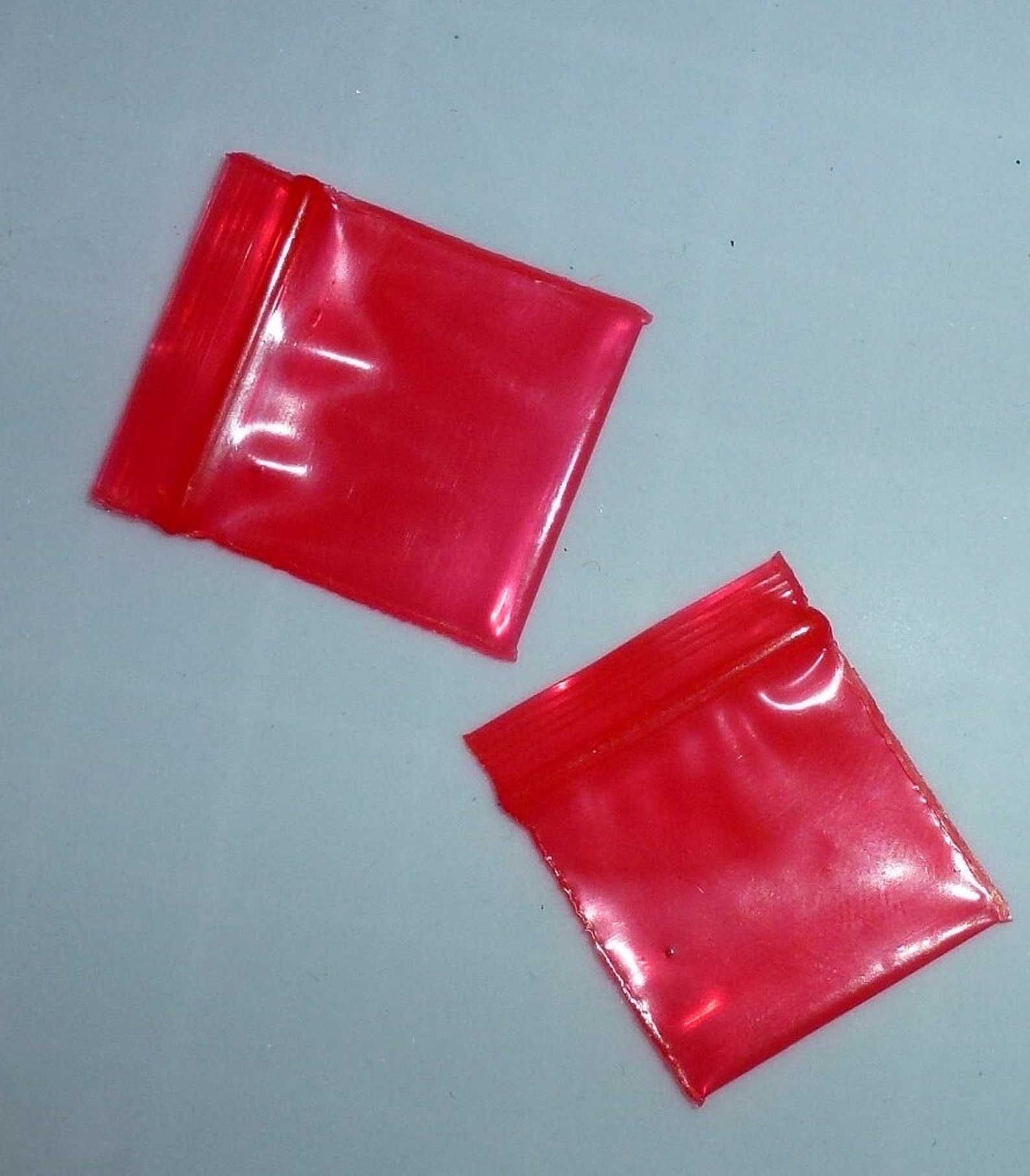 100 Tiny Micro Red Heavy Duty Resealable Baggies Storage Bags W98 - Etsy
