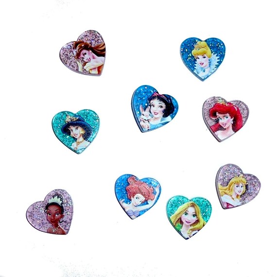 Princess Refrigerator Office Magnets Set of 5 Assorted Ariel - Etsy