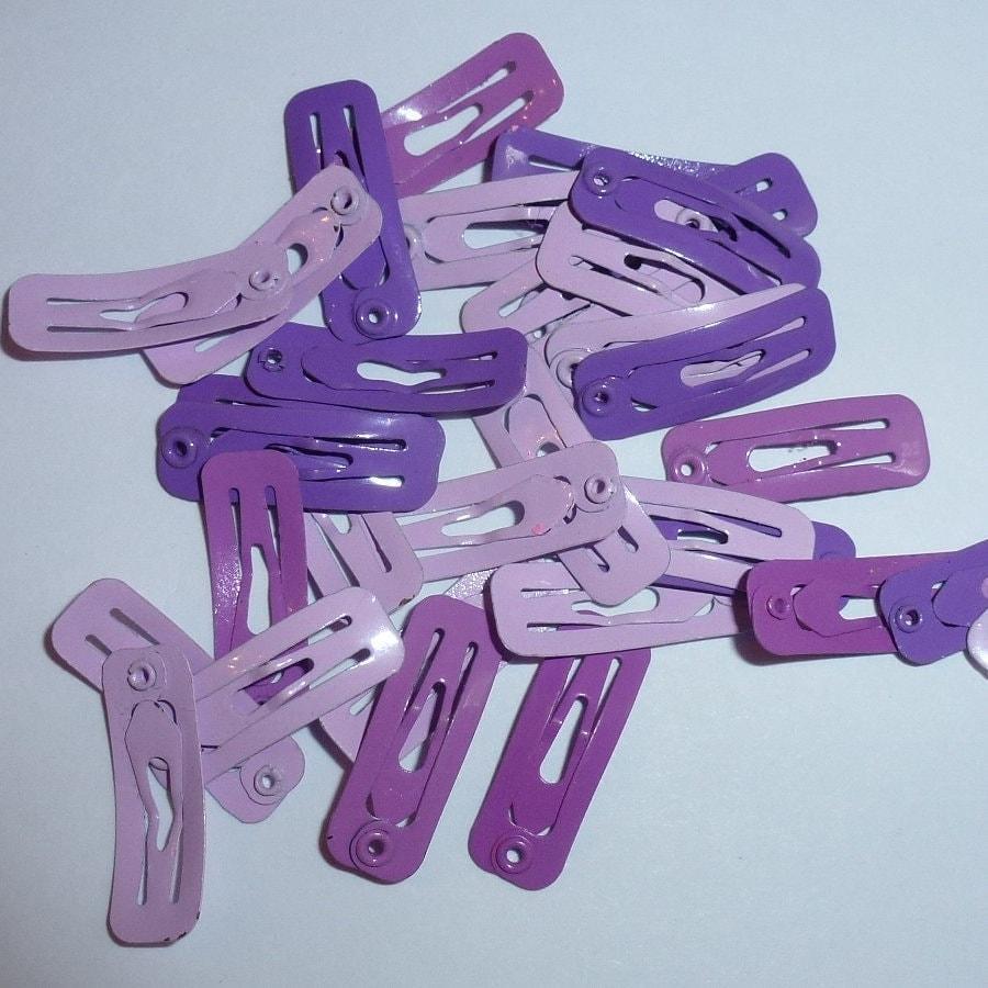 Puppy Bows ~ Barrette Snap Clip Pretty Colors Tiny Rectangle Shape Bow ...