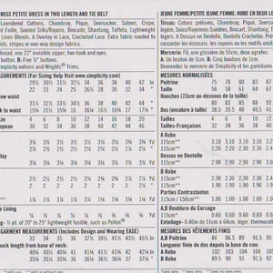 Simplicity Pattern 1804 FREE SHIP! Size H5 6-14 Dress Empire Waist ...