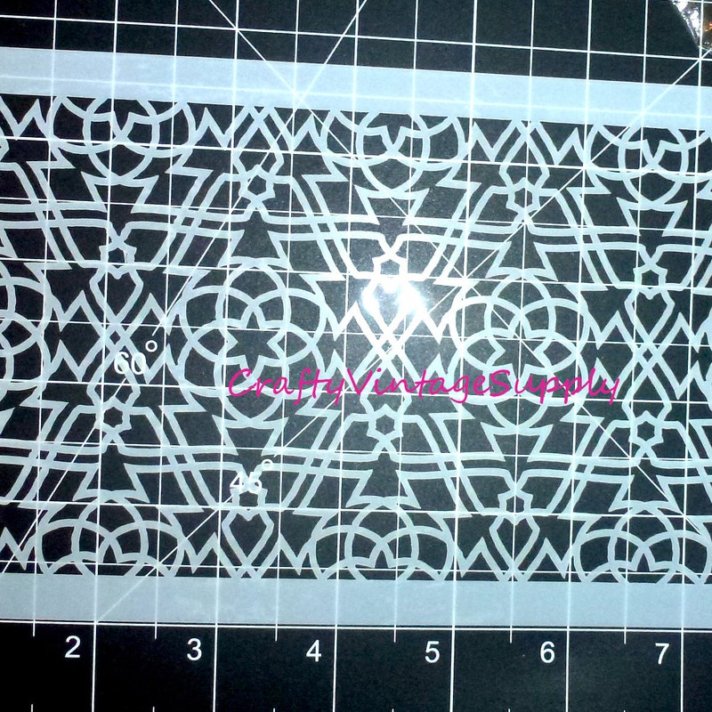 Diamond Cake Stencil - Etsy