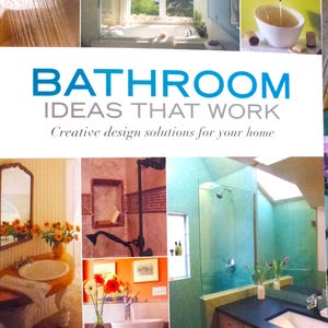 Bathroom Ideas That Work How to DIY Book Creative Design - Etsy