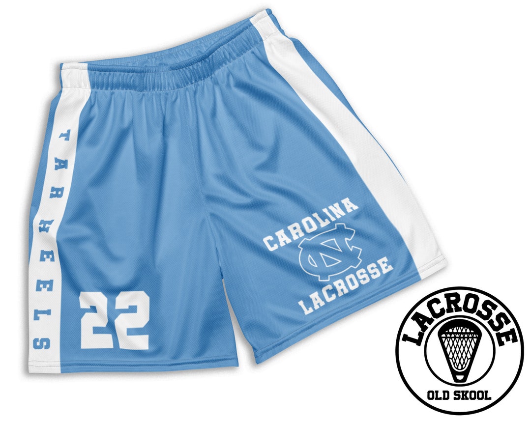 CAROLINA LACROSSE - Unisex Mesh Shorts - Lax Ncaa D1 League Team Shorts ...