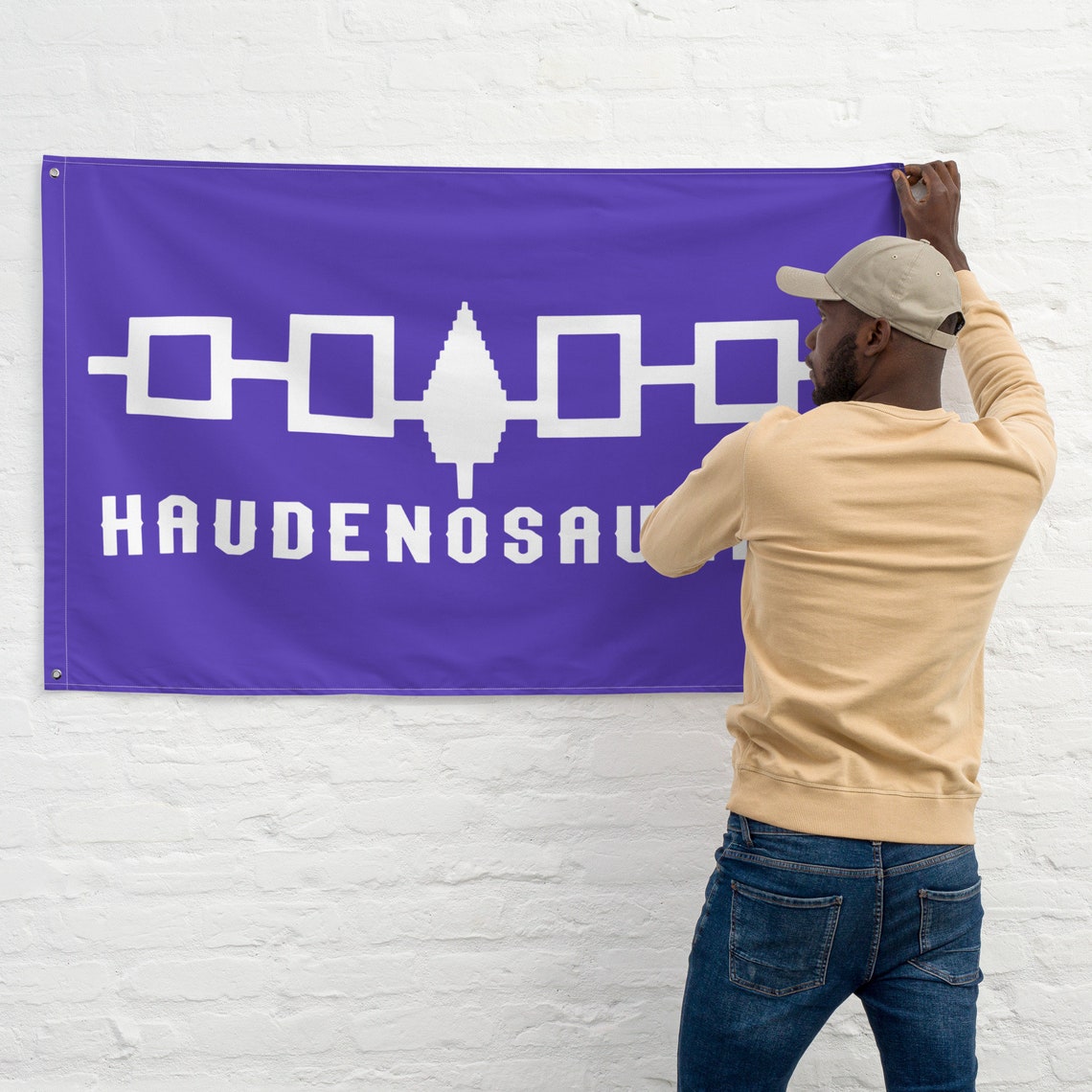 HAUDENOSAUNEE FLAG Lax Native Pll League Team Lacrosse Ncaa - Etsy