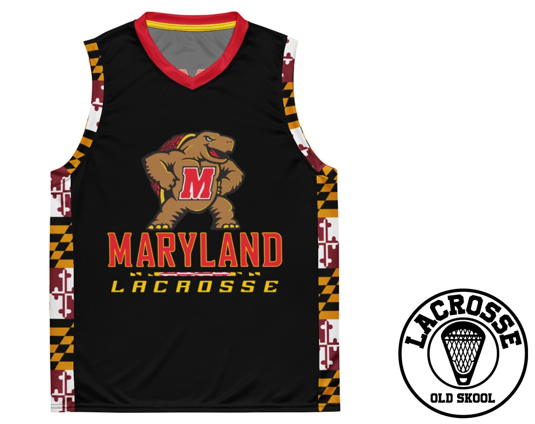 MARYLAND LACROSSE RARE Unisex Pinnie! Get That Pro Feel on and off the ...