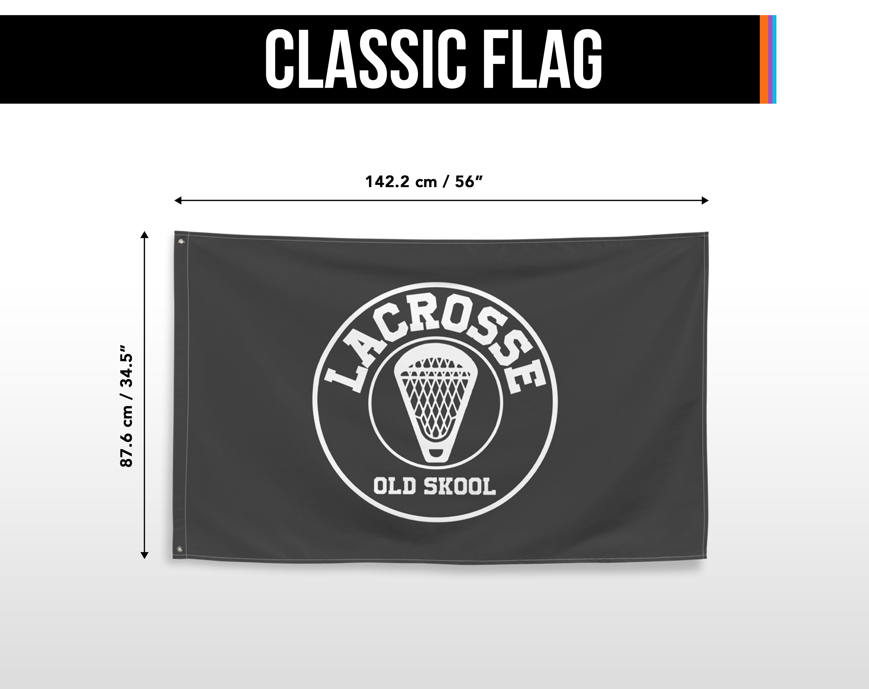 IROQUOIS LACROSSE FLAG Rare Lax Native Athletic League - Etsy
