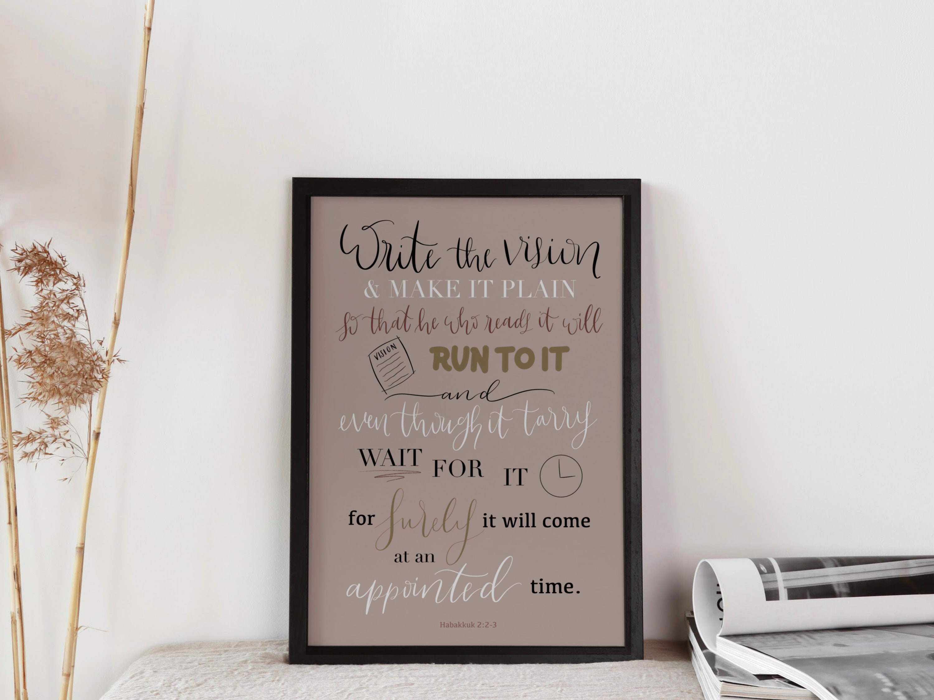 Write The Vision Habakkuk 2 2