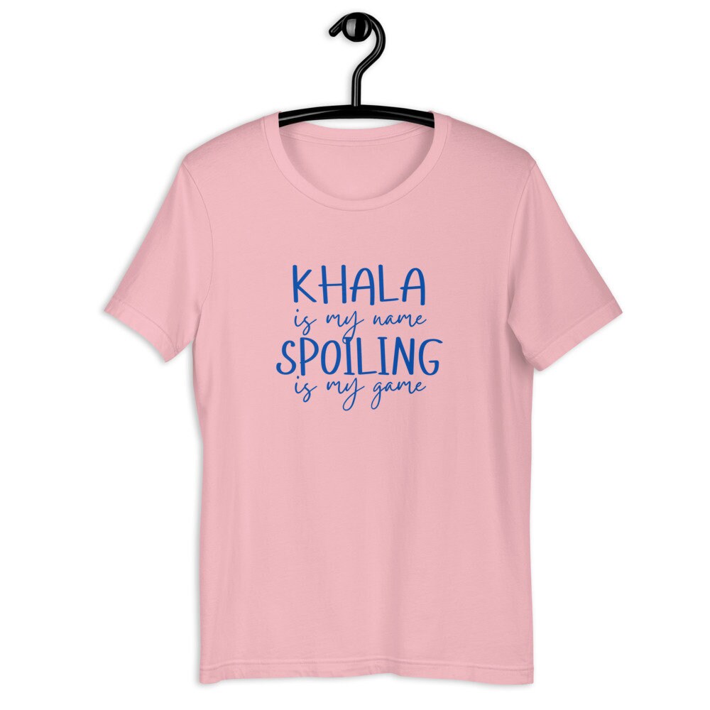 Auntie is My Name Spoiling is My Game Shirt | Khala Shirt | Best Khala ...