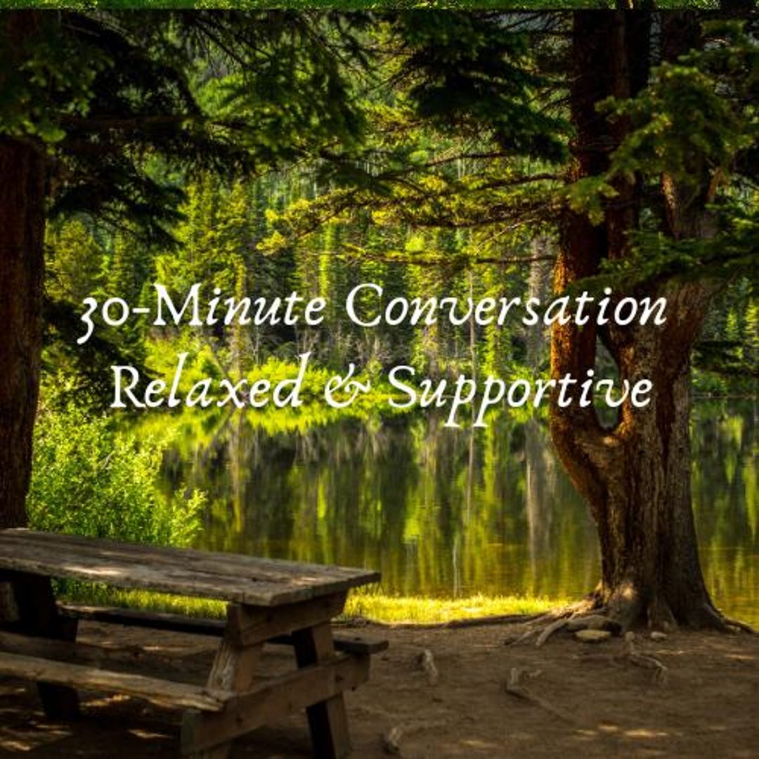 30-minute Gentle Conversation & Listening Session | Talk It Out ...
