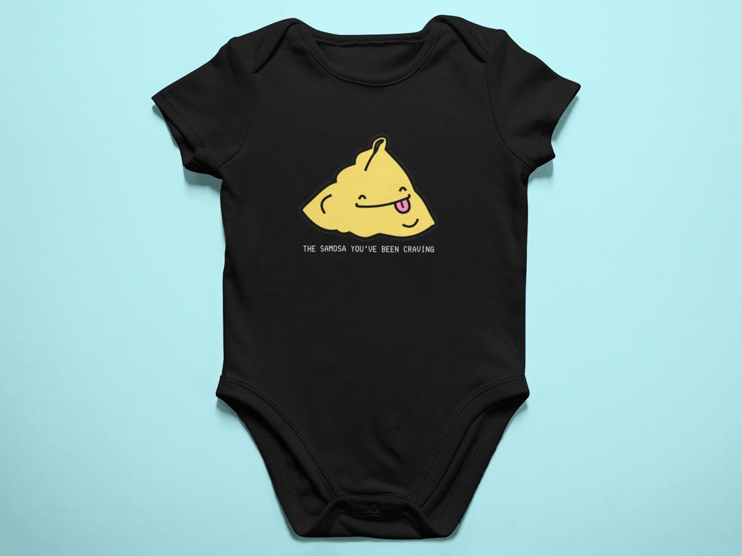 Cute Samosa Shirt for Baby | Mommy's Little Samosa Onesie | Cute Baby ...