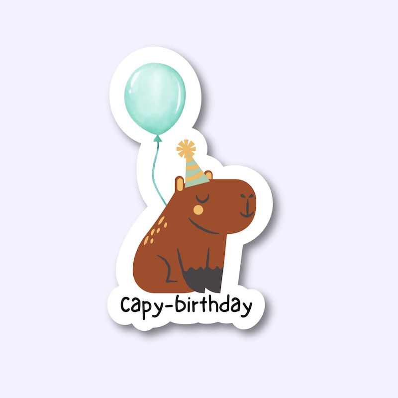 Capybara Sticker - Etsy