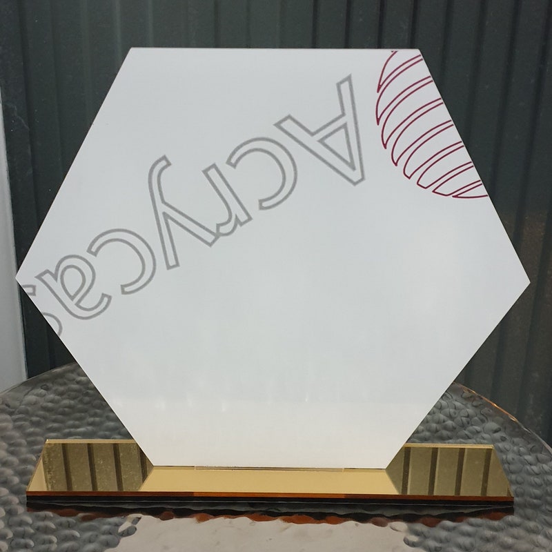 Hexagon Sign - Etsy